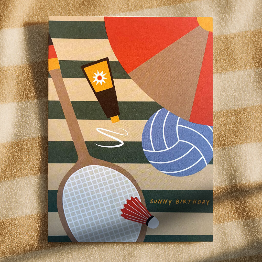 ROADTYPING Grußkarte - Sunny BIrthday